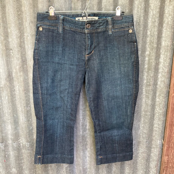 GAP | Jeans | Gap Ultra Low Rise Cropped Stretch Jeans Size 8r 25 ...